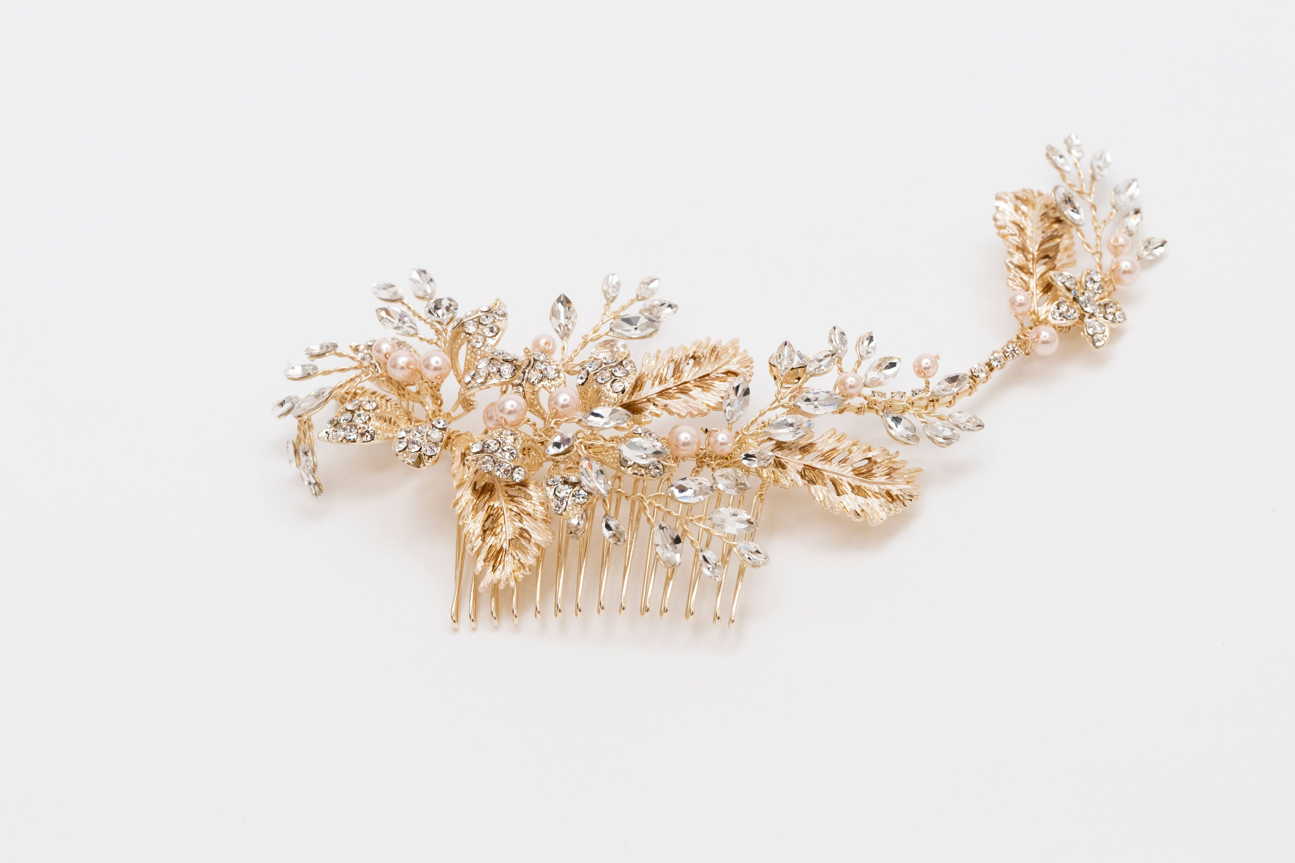 Abigail Hair Comb | Ivory Knot - Bridal Accessories
